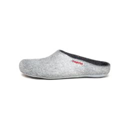 MagicFelt Slippers 'Filz' female Grey size 38