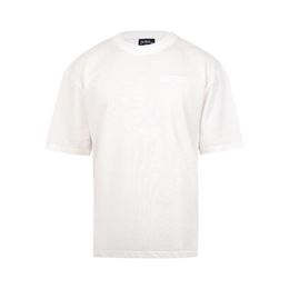 DROPSIZE T-Shirt »Herren Heavy Overisze HD Print T-Shirt« 1 Stk. tlg. cream white S S Vielseitige T-Shirts für jeden Anlass