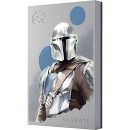 Seagate externe HDD-Festplatte »The Mandalorian FireCuda 2 TB Special Edition« 3, 5 2 TB Anschluss USB 3.2 bunt Funktioniert mit PC, Mac,...