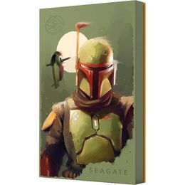 Seagate externe HDD-Festplatte »FireCuda Star Wars Ep1 Boba Fett 2TB Special Edition« 3, 5 2 TB Anschluss USB 3.2 Gen-1 bunt Das perfekte Design...