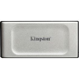 Kingston externe SSD &raquo;XS2000&laquo; 1 TB Anschluss USB 3.2 Gen-2 silber Kunststoff, Metall Speicherkapazit&auml;ten bis zu 2TB