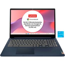 Lenovo Chromebook »IdeaPad 3 Chrome 15IJL6« 39, 6 cm / 15, 6 Intel Celeron UHD Graphics ChromeOS, Clamshell Laptop with Full HD Panel abyss blue...