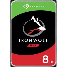 Seagate HDD-NAS-Festplatte &raquo;IronWolf&laquo; 3, 5 8 TB Anschluss SATA II silberfarben