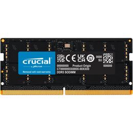 CRUCIAL Laptop-Arbeitsspeicher &raquo;32GB DDR5-5600 SODIMM&laquo; schwarz Geschwindigkeit: DDR5-5600