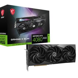MSI Grafikkarte »GeForce RTX 4080 SUPER 16G GAMING X SLIM« ohne Farbbezeichnung