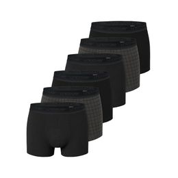 uncover by Schiesser Boxershorts 'Cotton' Herren Gr&ouml;&szlig;e XXL schwarz