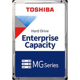 Toshiba interne HDD-Festplatte &raquo;Enterprise Capacity MG08 16TB&laquo; 3.5 16 TB Silber/Schwarz Puffergr&ouml;&szlig;e Speicherlaufwerk: 512 MB