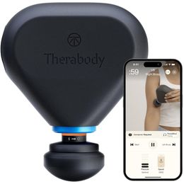 Therabody Massagepistole »Theragun Mini Plus« schwarz Abgerundeter ergonomischer Griff mit einfacher Zwei-Knopf-Bedienung und Travel-Lock für...