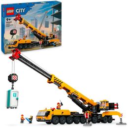 Lego Konstruktionsspielsteine »Mobiler Baukran (60409), Lego City« Made in Europe bunt