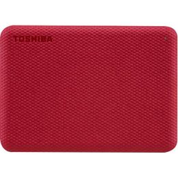 Toshiba externe HDD-Festplatte &raquo;Canvio Advance 4TB Red 2020&laquo; 2, 5 4 TB Anschluss USB 3.2 rot