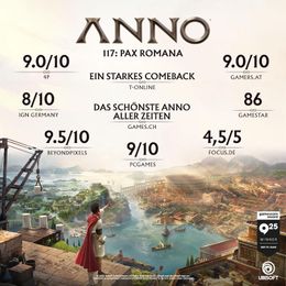 Ubisoft Spielesoftware &raquo;Anno 117: Pax Romana Governor's Edition&laquo; PlayStation 5 transparent