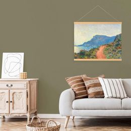 Art for the home Leinwandbild &raquo;S&uuml;dlich Landschaft&laquo; Art 1 Stk. tlg. H&auml;ngendes Poster Leinen Monet Kunst S&uuml;dliche Landschaft 60 cm x 80 cm bunt Leinen