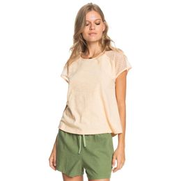 Roxy T-Shirt &raquo;Crystal Water&laquo; Apricot Ice XL XL Stoff: Jersey-Stoff aus Baumwolle [155 g/m2]
