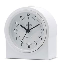 Wecker &raquo;Quartzwecker Acctim -ARCHER-&laquo; wei&szlig;