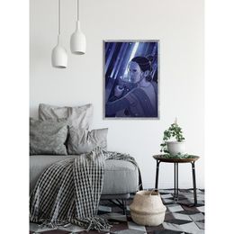 Komar Wandbild &raquo;Star Wars Jedimaster Rey&laquo; Disney Set, 1 Stk. tlg. 50 x 70 cm (Breite x H&ouml;he) - Kinderzimmer, Dekoration blau Vlies