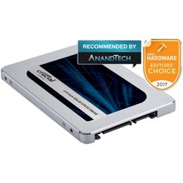 CRUCIAL interne SSD &raquo;MX500 2 TB&laquo; 2.5 2 TB Anschluss SATA III grau Genie&szlig;en Sie die Effizienz von Micron 3D NAND