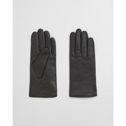 Gant Damen Lederhandschuhe &raquo;CASHMERE LINED LEATHER GLOVES&laquo; 2 Stk. Regular fit braun