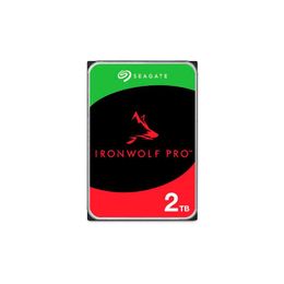Seagate interne HDD-Festplatte &raquo;Ironwolf PRO NAS HDD 2TB SATA&laquo; 3, 5 2000 GB schwarz
