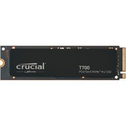 CRUCIAL interne SSD &raquo;T700 4 TB Heatsink&laquo; 4 TB Anschluss PCI Express 5.0 schwarz Bleiben Sie cool mit unserem Premium-K&uuml;hlk&ouml;rper