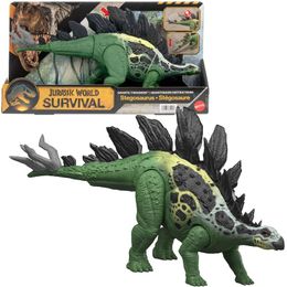 Mattel Actionfigur »Jurassic World, Gigantic Thrashers - Stegosaurus« bunt