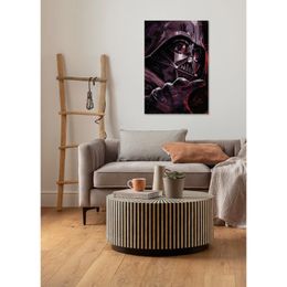 Komar Leinwandbild &raquo;Star Wars Darth Vader Acryl&laquo; Disney 1 Stk. tlg. 60 x 90 cm (Breite x H&ouml;he) - Kinderzimmer, Dekoration grau Vlies