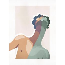 Komar Bild &raquo;Northern Breeze&laquo; Natur 1 Stk. tlg. Wandbild zur Dekoration - ohne Rahmen braun Holz, Papier