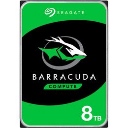 Seagate interne HDD-Festplatte &raquo;BarraCuda&laquo; 3, 5 8 TB Anschluss SATA III Bulk silberfarben der Artikel wird in einer neutralen und transportsicheren...