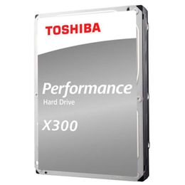 Toshiba HDD-Festplatte »X300 Performance 12TB Kit« 3, 5 12 TB Bulk silberfarben der Artikel wird in einer neutralen und transportsicheren...