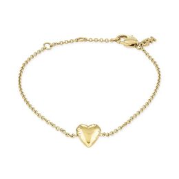 Copenhagen Studios Armband »Schmuck Geschenk Edelstahl Armkette Balloon Hearts« gelbgoldfarben 20 cm Trendiger Armschmuck