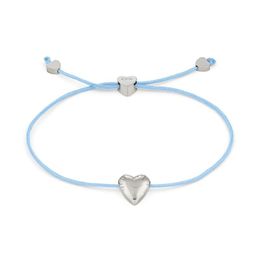 Copenhagen Studios Armband &raquo;Schmuck Geschenk Edelstahl Armkette Balloon Hearts&laquo; edelstahlfarben-blau 24 cm Trendiger Armschmuck