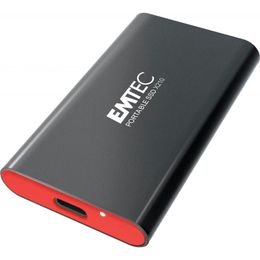 Emtec externe SSD &raquo;X210 Elite Portable SSD 1TB&laquo; 1 TB Anschluss SATA III USB 3.2 schwarz Speicherkapazit&auml;t: 1000 GB
