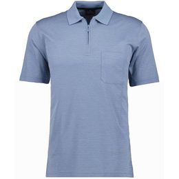 Ragman Herren Ragman Poloshirt blau S
