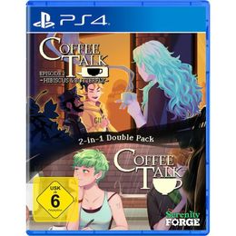 NUMSKULL GAMES Spielesoftware »Coffee Talk 1 + 2 Double Pack« PlayStation 4 ohne Farbbezeichnung Triff interessante Charaktere: Baileys, die...