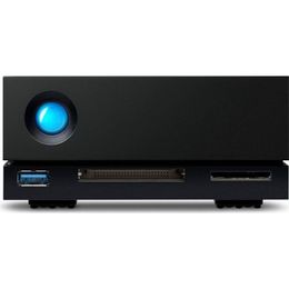 LaCie externe HDD-Festplatte »1big Dock Thunderbolt 3« 3, 5 4 TB Anschluss DisplayPort SD-/CF-Kartensteckplätze Thunderbolt 3 USB 3.0 schwarz...