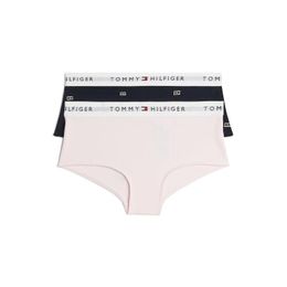 Tommy Hilfiger Underwear Hipster »2PK HIPSTER PRINT« Packung, 2er, 2 Stk. mit Logobund des sky outline flag aop/light pink 164/170 - 2 Stk. 2 Stk....