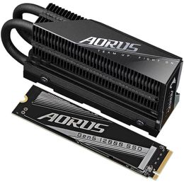 Gigabyte interne SSD »Aorus Gen5 12000 2TB« 2 TB schwarz Schreibgeschwindigkeit: 11800 MB/s