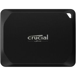 CRUCIAL externe SSD &raquo;X10 Pro 4TB&laquo; 4 TB Anschluss USB Typ-A, 3.2 Gen 2 (3.1 Gen 2) USB Typ-C, 3.2 Gen 2 (3.1 Gen 2) schwarz Ideal f&uuml;r gro&szlig;e...