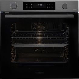 Samsung Pyrolyse Backofen Serie 4 »NV7B44503DB« mit Teleskopauszug nachrüstbar mit Pyrolyse-Selbstreinigung Dual Cook – 1 Ofen. Zwei Garräume. Max....