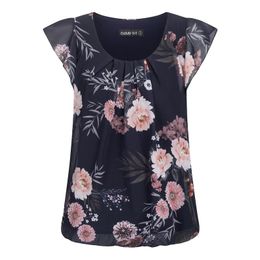 CLOUD 5IVE Klassische Bluse &raquo;Damen&laquo; navyblue S S Elegante Blusen f&uuml;r Business und Freizeit