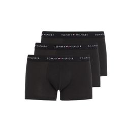 Tommy Hilfiger Underwear Herren Trunk &raquo;TRUNK 3 PACK&laquo; Packung, 3er-Pack, 3 Stk. mit kontrastfarbenem Logobund schwarz XXL (56), 3 Stk.