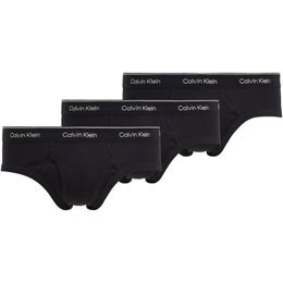 Calvin Klein Underwear Hipster »HIP BRIEF 3PK« Packung, 3er-Pack, mit Logo-Elastikbund (3 Stück) BLACK, BLACK, BLACK M (50) M (50) Hip Brief...
