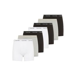 Calvin Klein Underwear Boxer »Boxer Brief 7PK« Packung, 7er-Pack, 7 Stk. mittlehoher Bund, langes Bein schwarz/grau/weiß XL (54) - 7 Stk. 7 Stk. XL...