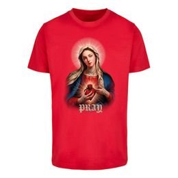 MisterTee T-Shirt »Herren Praying Mary Tee« 1 Stk. tlg. cityred L L Vielseitige T-Shirts für jeden Anlass