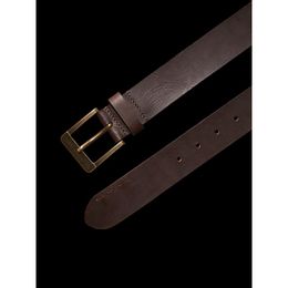 Calvin Klein Jeans Herren Lederg&uuml;rtel &raquo;J 4CM CKJ BELT&laquo; braun
