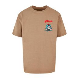 Merchcode T-Shirt &raquo;Herren ALARM CLOCK Comic Acid Washed Oversized Tee&laquo; 1 Stk. unionbeige L L Vielseitige T-Shirts f&uuml;r jeden Anlass