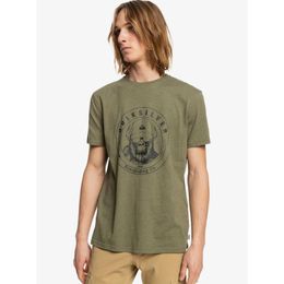 Quiksilver T-Shirt &raquo;Drumroll Please&laquo; Four Leaf Clover XS XS Quiksilver Drumroll Please - T-Shirt f&uuml;r M&auml;nner EQYZT06591