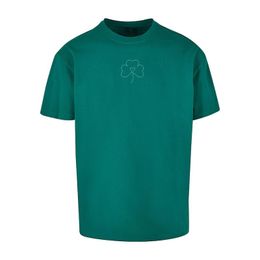 Merchcode T-Shirt &raquo;Herren Spring - Leaf Clover Flower Heavy Oversized Tee&laquo; 1 Stk. green M M Vielseitige T-Shirts f&uuml;r jeden Anlass