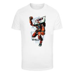 MisterTee Damen MisterTee T-Shirt &raquo;MisterTee Herren Bball Robot Tee&laquo; 1 Stk. XS