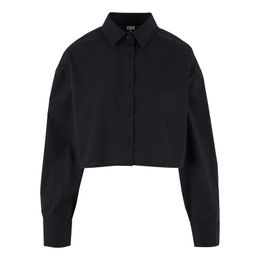 Urban Classics Damen Urban Classics Klassische Bluse &raquo; Damen Ladies Cropped Oversized Blouse&laquo; L