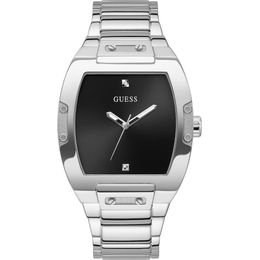 Guess Analog Watch male Silver size One Size